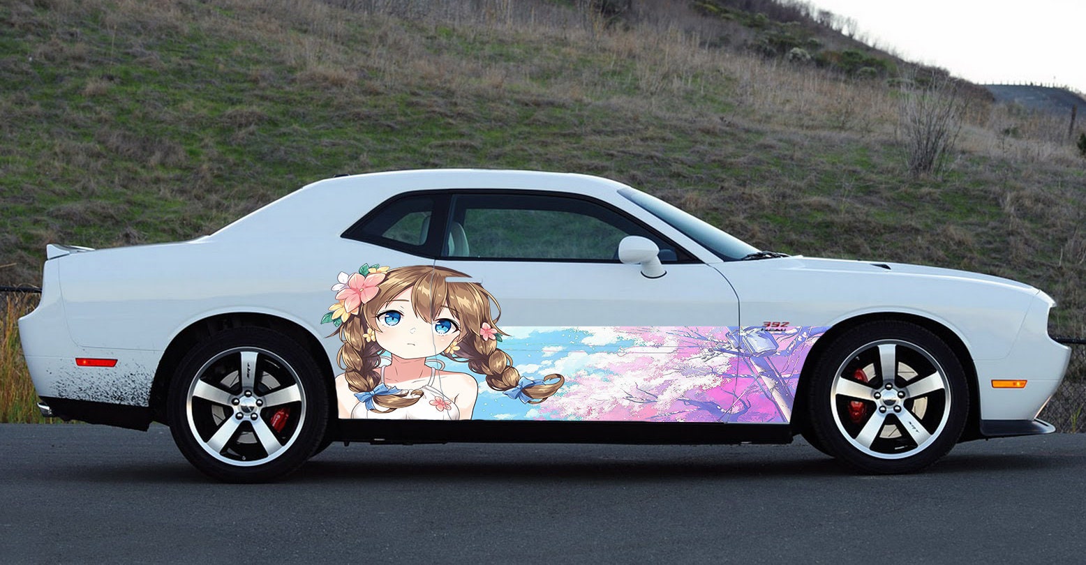Anime Car Wrap Side Anime Stickers Manga Theme Side Car - Etsy