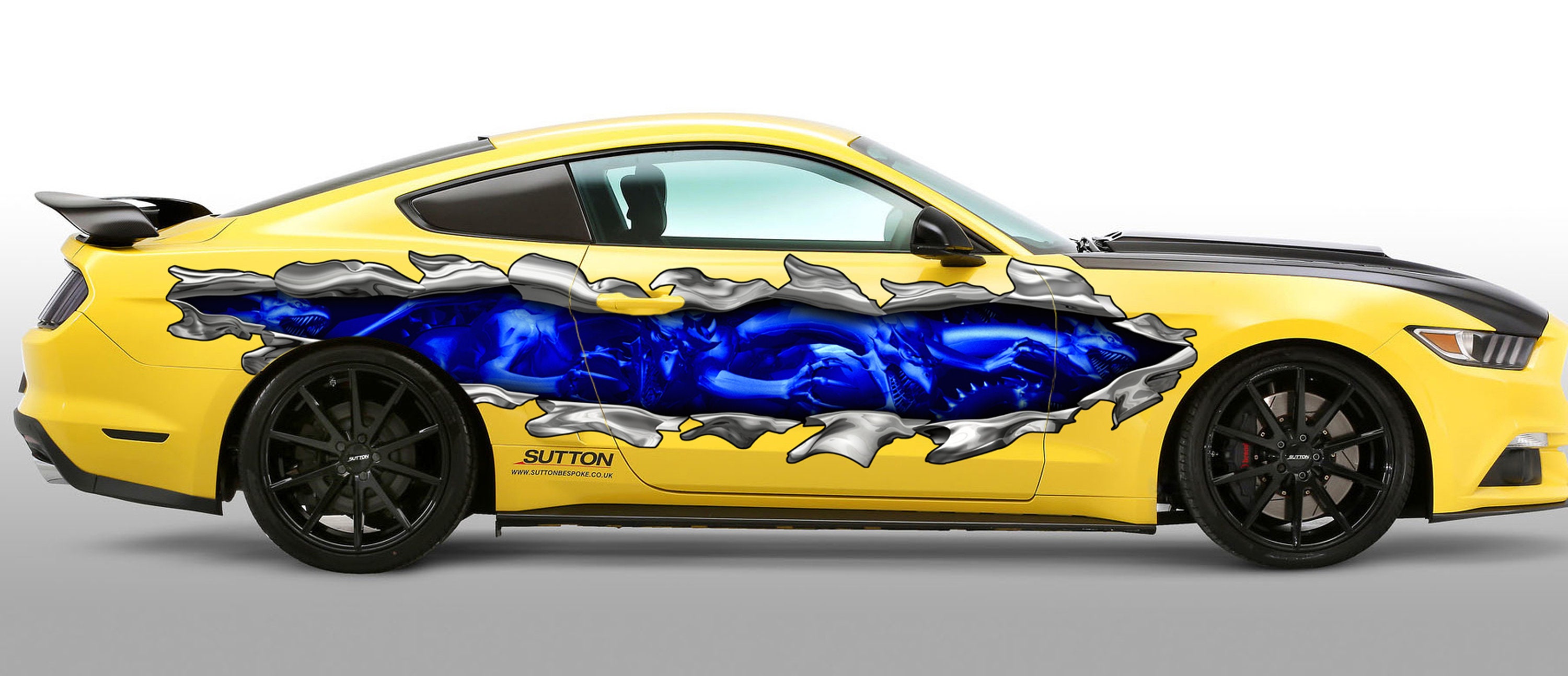 3D Dragons Decal Full Color Car Side Graphics Vinyl Sticker | Etsy