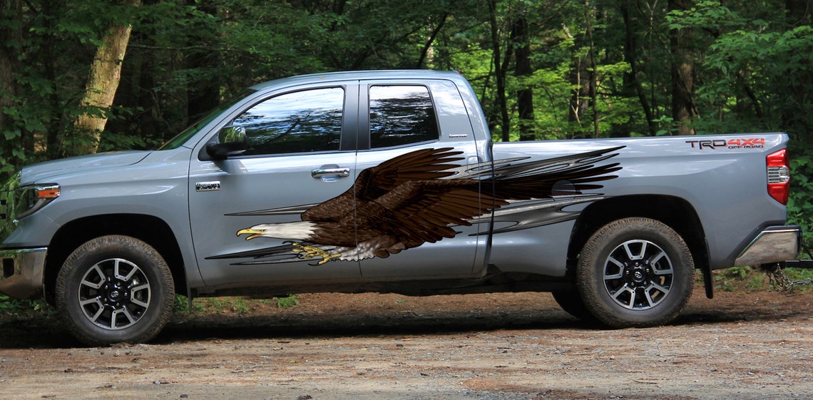 Bald Eagle Street Racing Graphic Decal 3D Tribal Car Wrap - Etsy