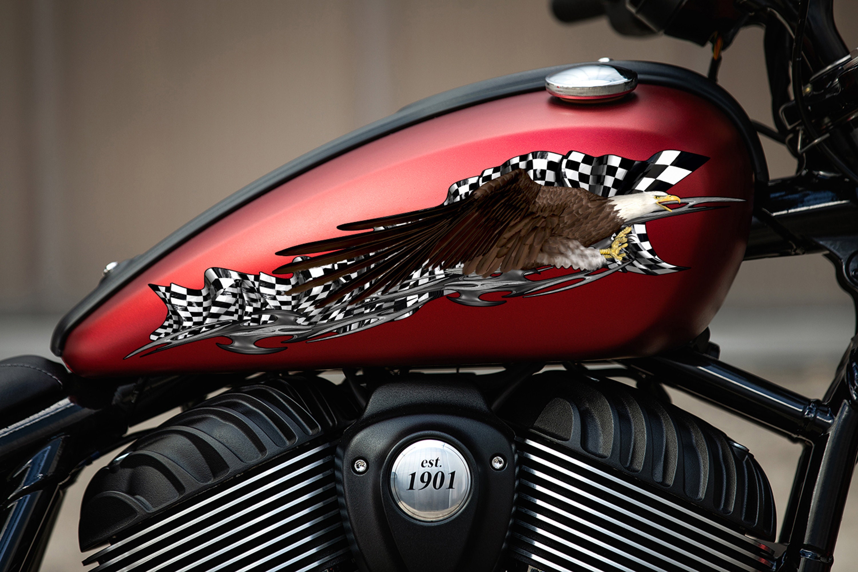 USA Racing Stickers and Decals US Eagle Ripped Metal - Etsy