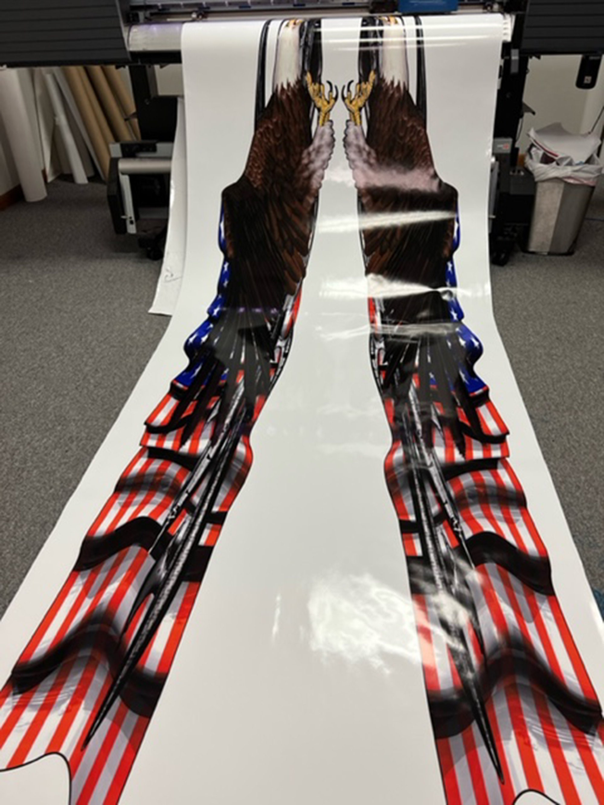 American Flag Decal Full Color Car Side Graphics Vinyl Sticker - Etsy