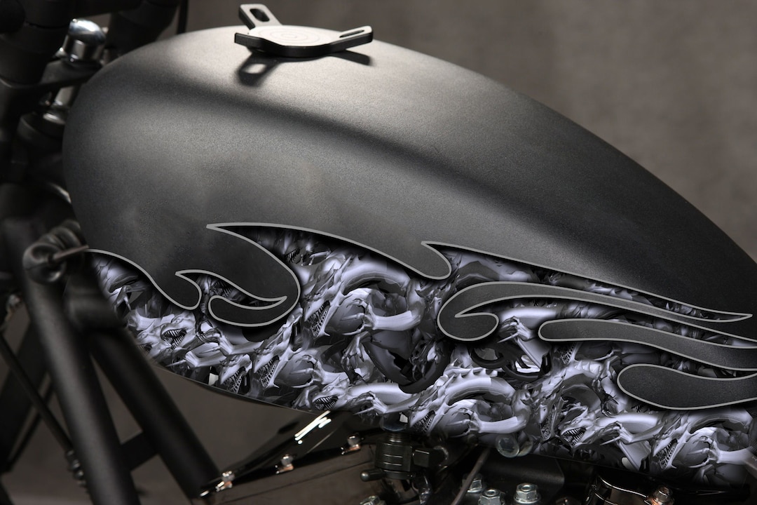 Tribal Dragon Bike Decal – Vinyl Dragon Sticker for Motorcycles, Cars ...
