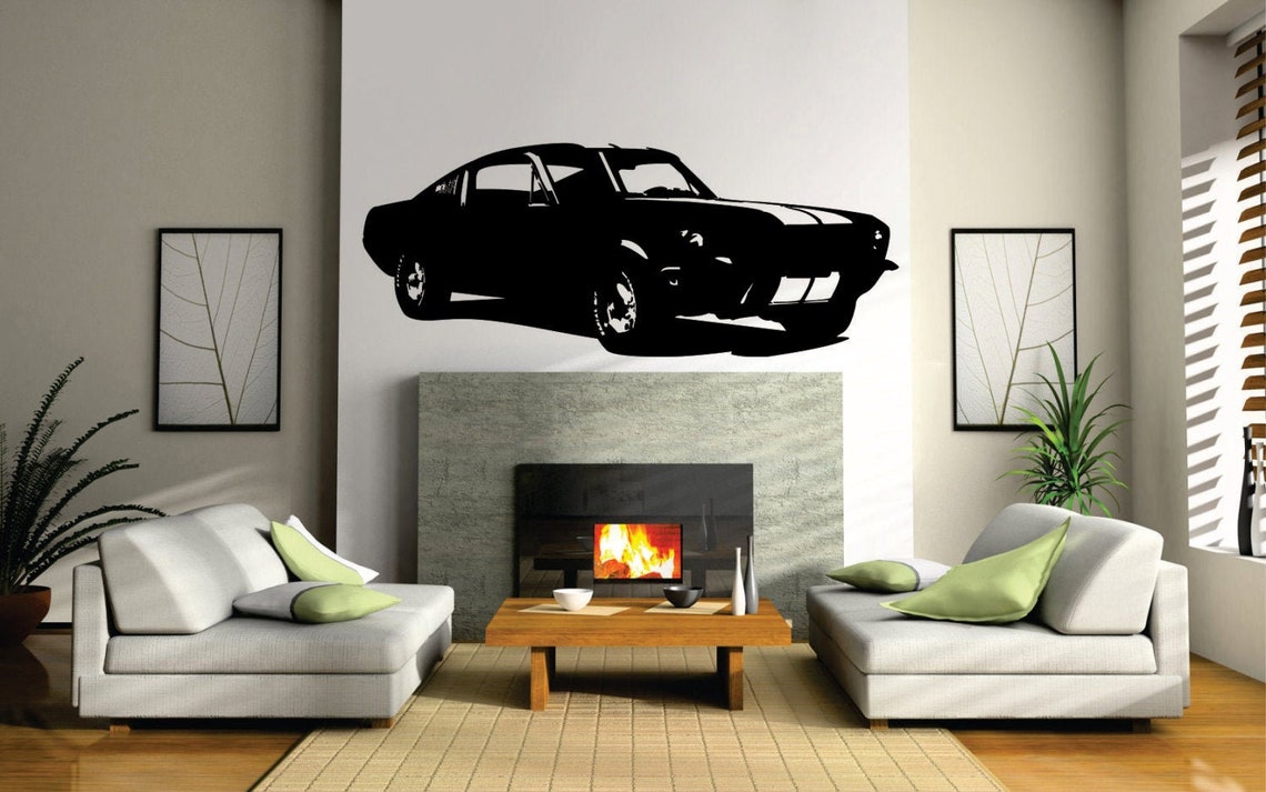 Mustang New Vinyl Decal Design Sticker Decor – Motivational Wall Murals ...