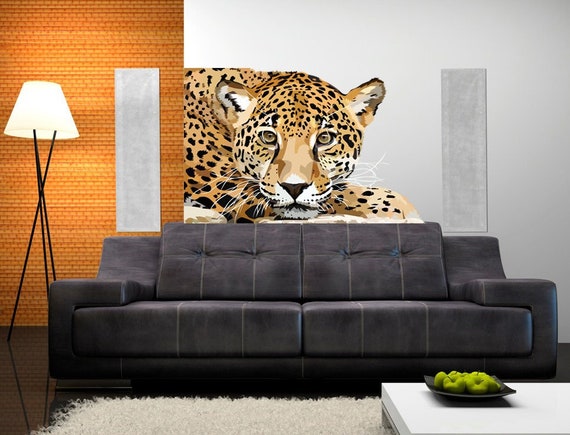 Leopard Decals For Walls Jungle Theme Decals Animal Print Wall Decals