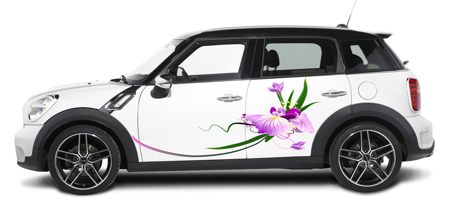Floral Car Sticker for Women – Large Vinyl Flower Decal for Car, Truck ...