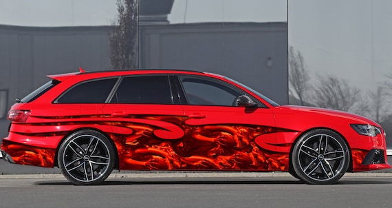 Red Dragons Car Decal 3D Dragon Car Wrap 3D Tribal Dragon - Etsy