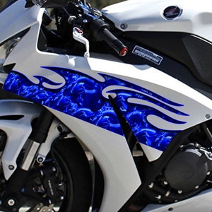 Dragons Pride Dirt Bike Stickers 3D Dragons Ripped Metal Motorcycle ...