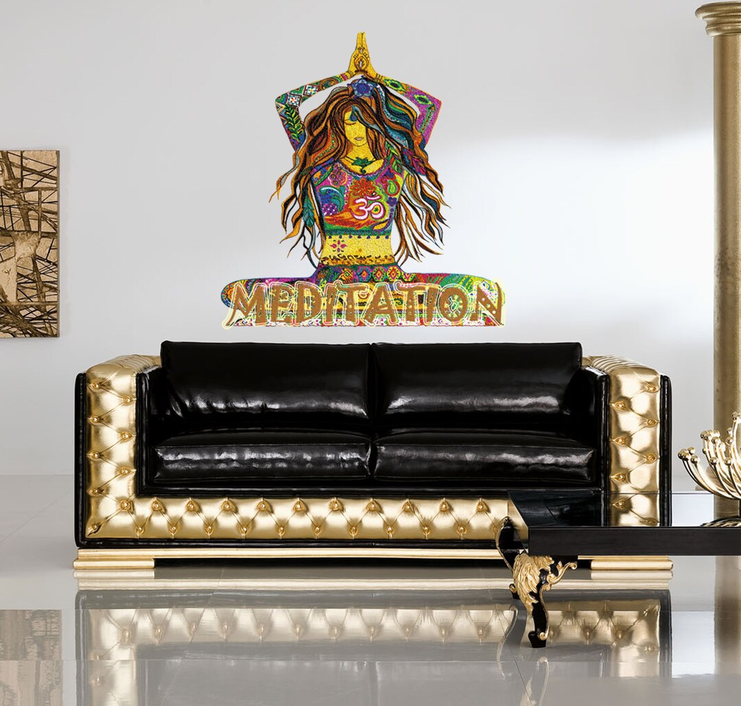 Yoga Mandala Vinyl Decal Sticker-car, Truck, Van, SUV, Window, Wall ...