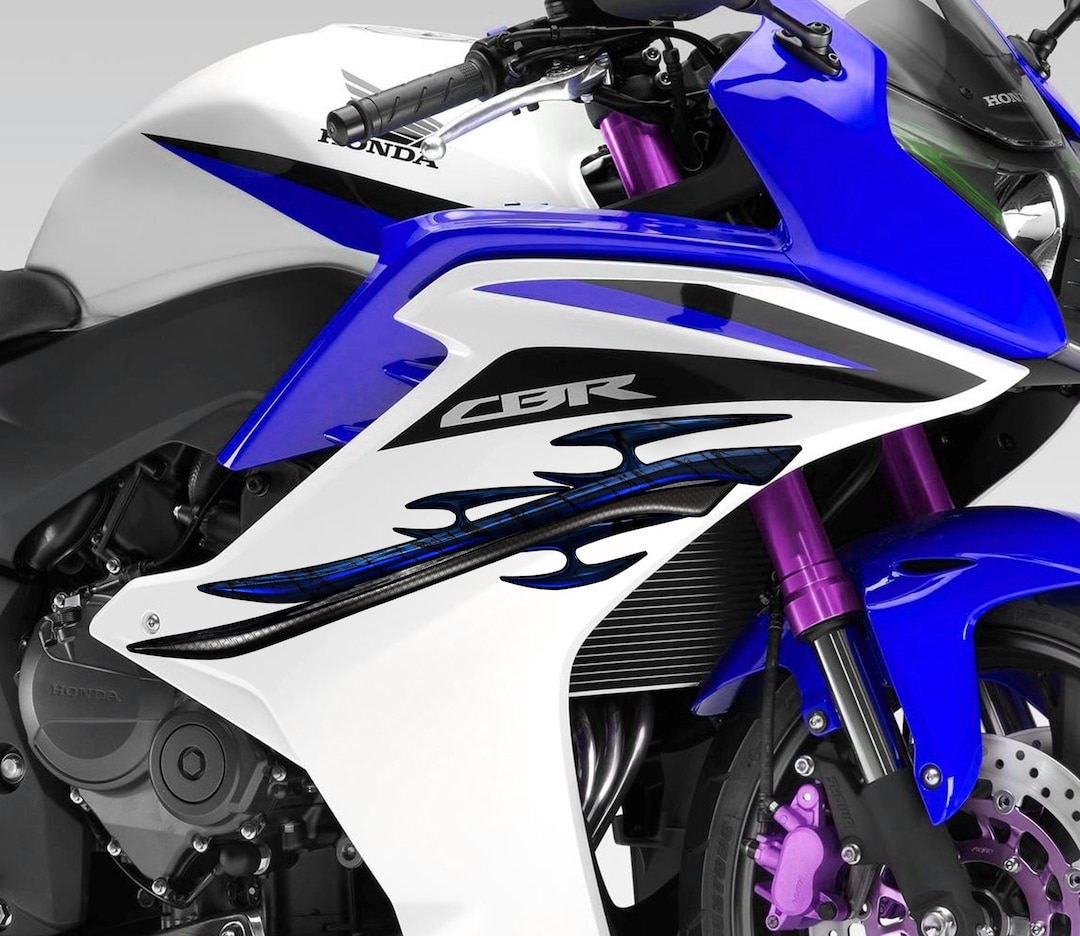 Bike Full Color Vinyl Sticker, Sport Bike Vinyl Wrap Bike Decal, Tribal ...