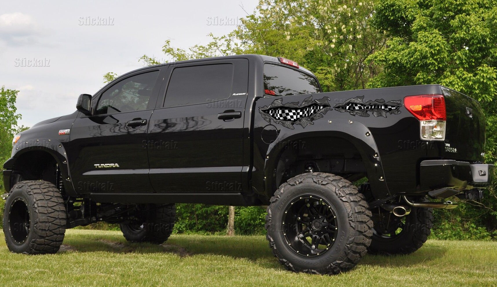 Ripped Metal Checkered Flag Street Racing Graphic Full Color | Etsy