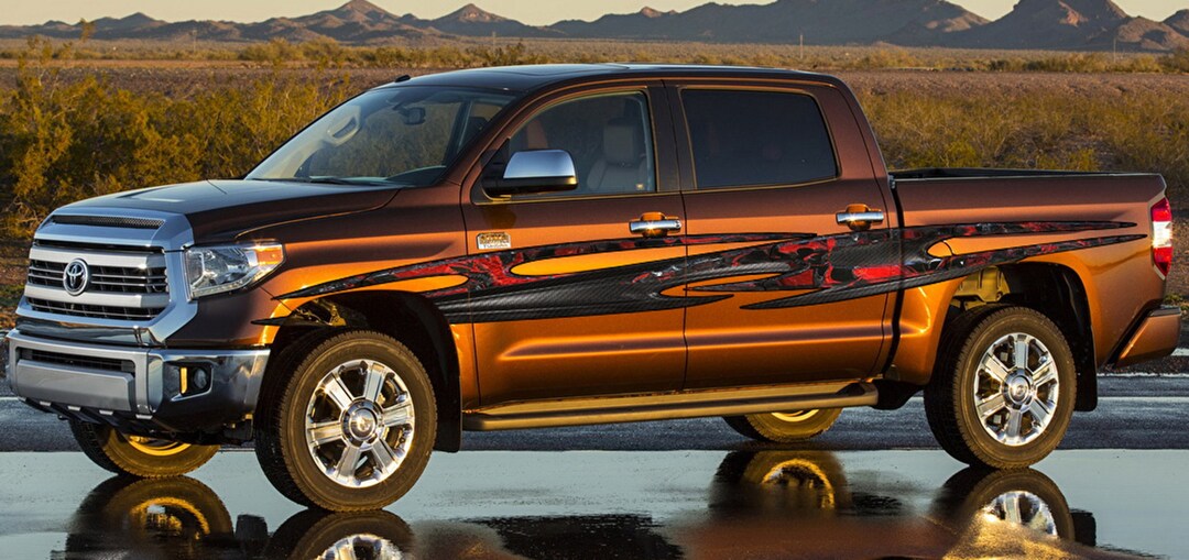 Truck Side Stickers, Tribal Racing Stripes for Trucks, 3D Tribal Ripped ...