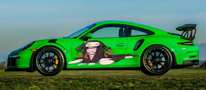 Anime Girl Car Wrap Anime Car Vinyl Decal Anime Girl Car - Etsy