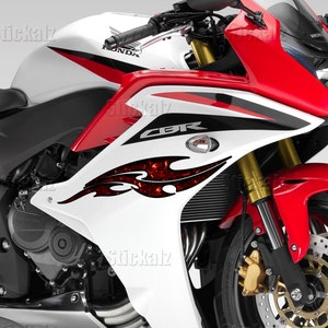 Skull Ripped Metal Motorcycle Decor, Dirt Bike Wrap, Sport Bike Cruiser ...