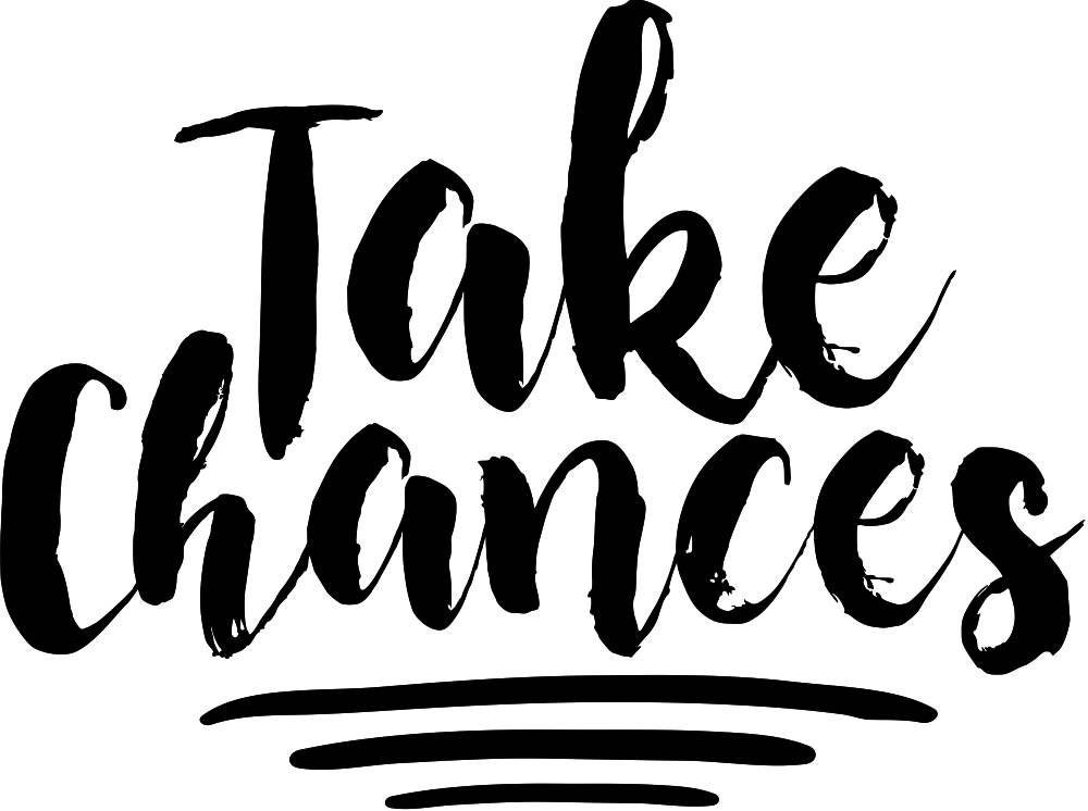 Take Chances Motivational Vinyl Decal Wall Sticker Decor Quote ...