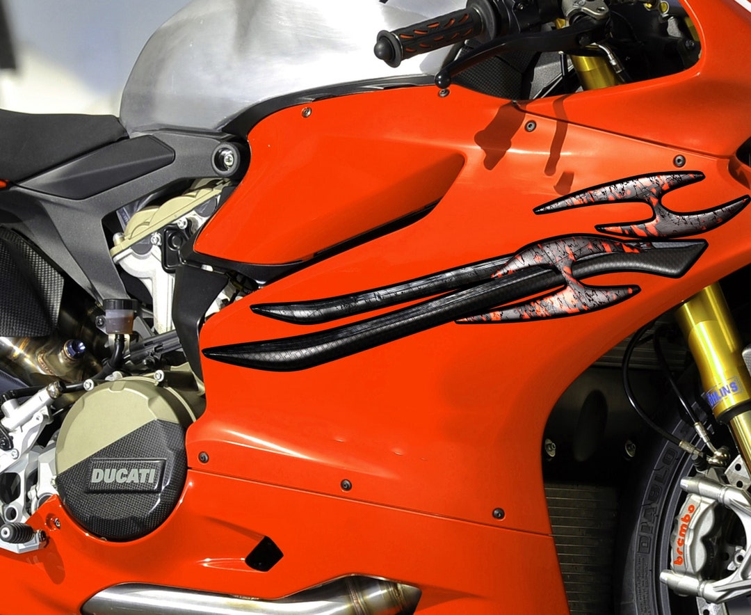 Tribal Sport Bike Vinyl Graphics, 3D Tribal Bike Decal, Tribal Bike ...