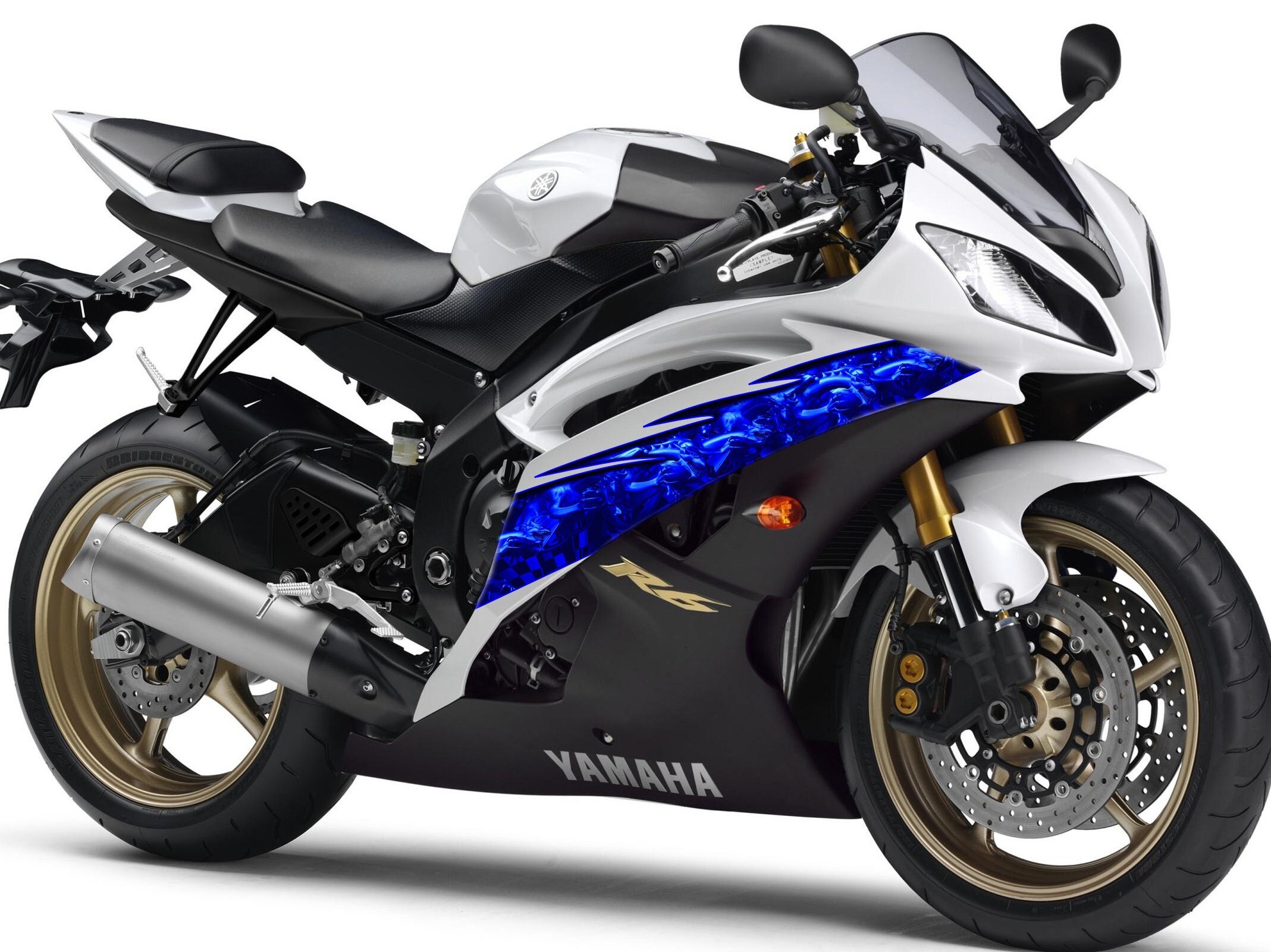 Tribal Dragons Flame Stickers dirt Bike Wrap Bike Decal | Etsy