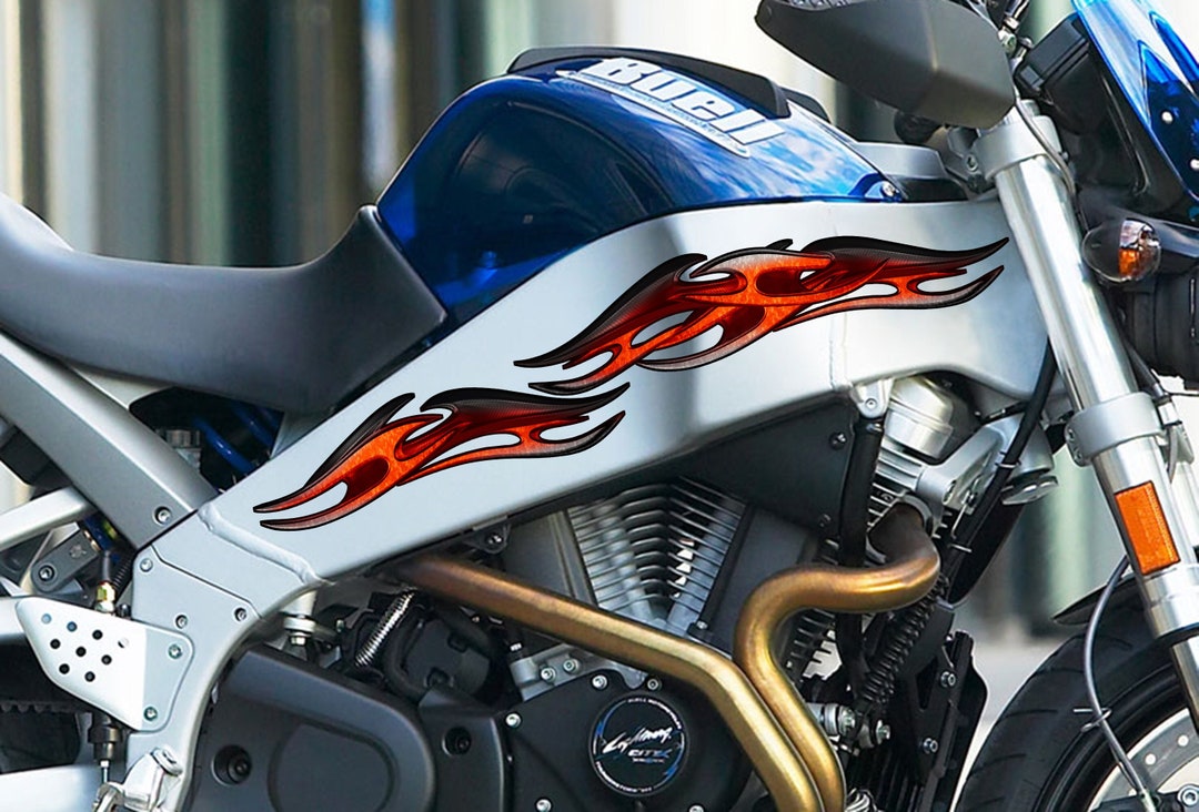 Tribal Bike Sticker, 3D Tribal Bike Design, Tribal Sport Bike Vinyl ...