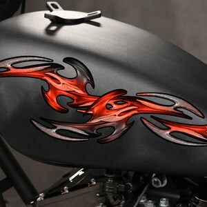 3D Tribal Bike Decal, Tribal Bike Sticker, Tribal Bike Vinyl Wrap ...