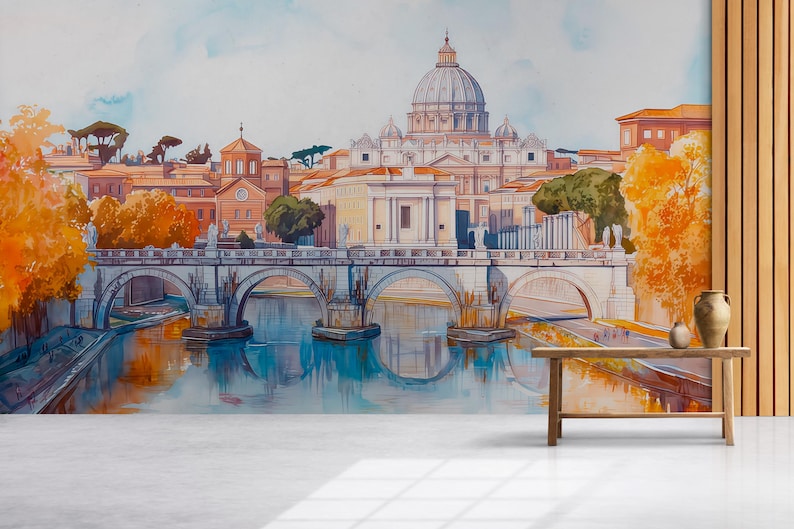 Venice Wall Mural 3D Wallpaper – Italian Cityscape Wall Decor With ...