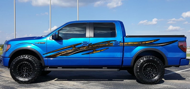 3D Tribal Car Decal Car Side Tribal Vinyl Sticker Great 3D - Etsy