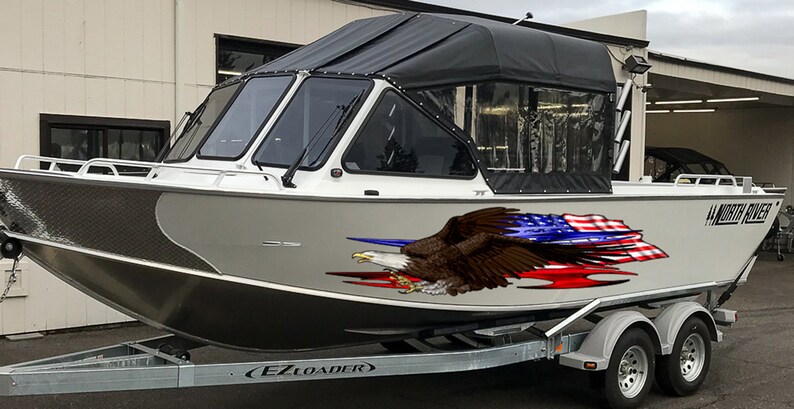 Boat Decals-yacht American Pride Graphic Decal American Flag - Etsy