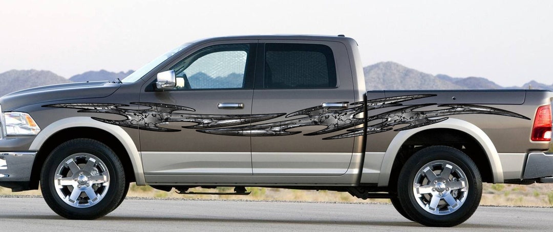 3D Sword Ripped Metal Car Vinyl Decal, Weapon Wrap, Graphics Decals ...