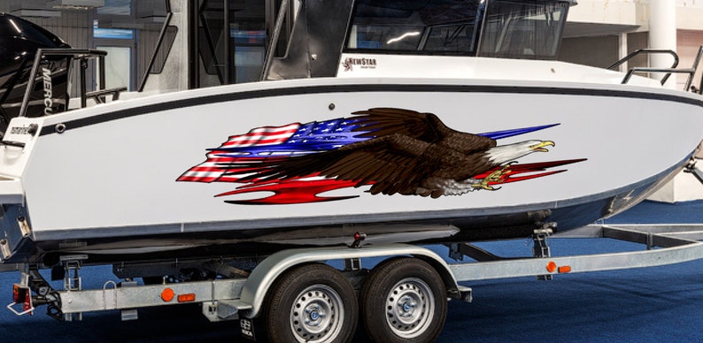Boat Decals-yacht American Pride Graphic Decal American Flag - Etsy