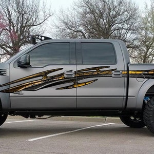 Tribal Car Vinyl, Full Color Car Side Graphics, Tribal Street Racing ...