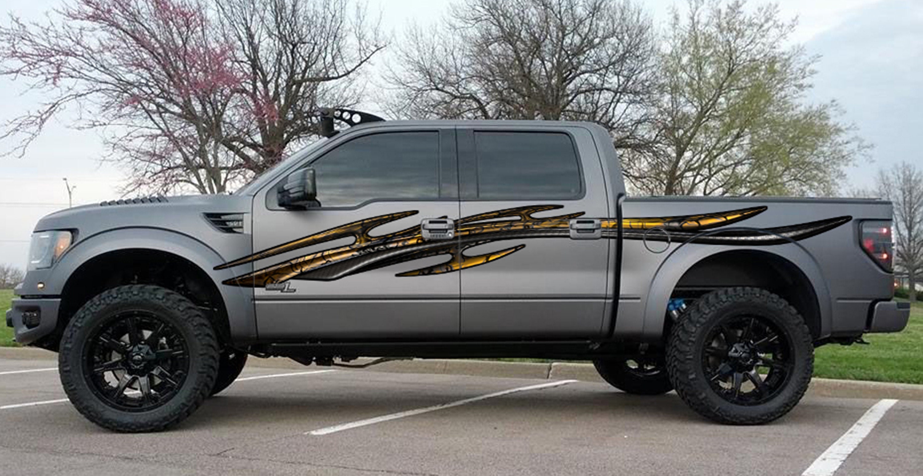 Tribal Car Vinyl Full Color Car Side Graphics Tribal Street - Etsy