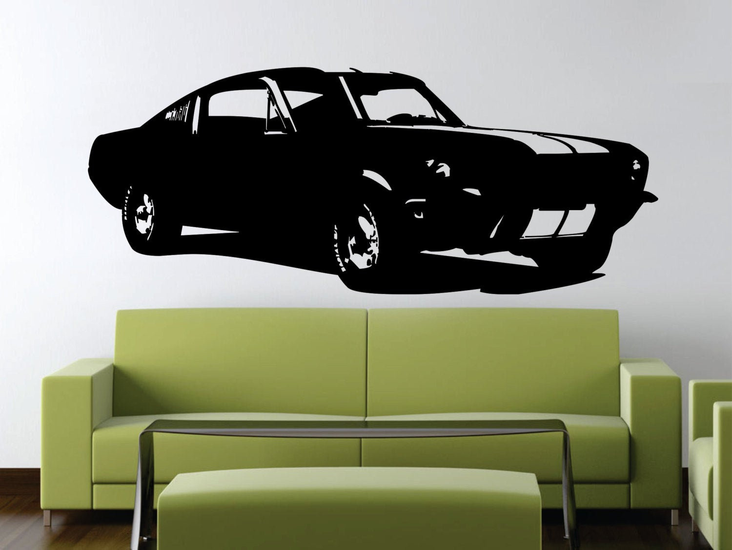Mustang New Vinyl Decal Design Sticker Decor – Motivational Wall Murals ...
