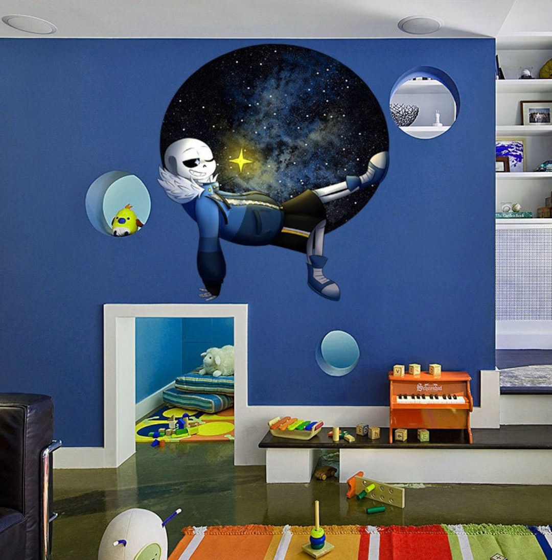 Tall Alien Vinyl Wall Art Decal Modern Cool Decor for Home Bedroom ...