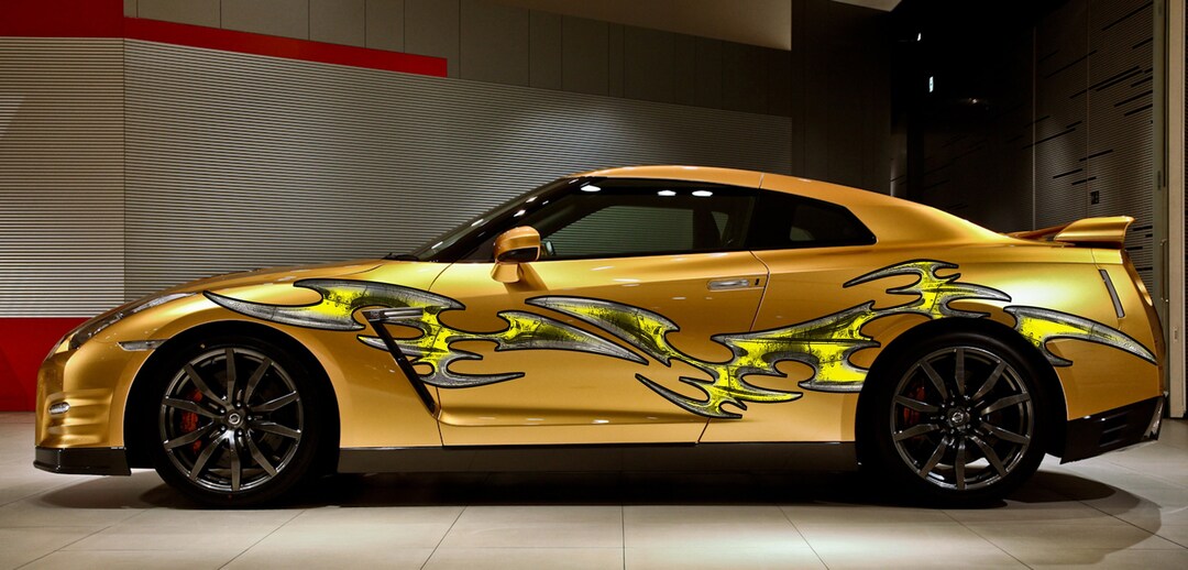 3D Tribal Car Wrap, Tribal Car Decal, 3D Tribal Car Sticker, 3D Tribal ...