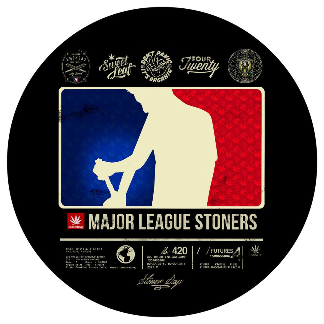 Major League Stoner Dab Mat. Major League Stoner Glass Mat. Major ...