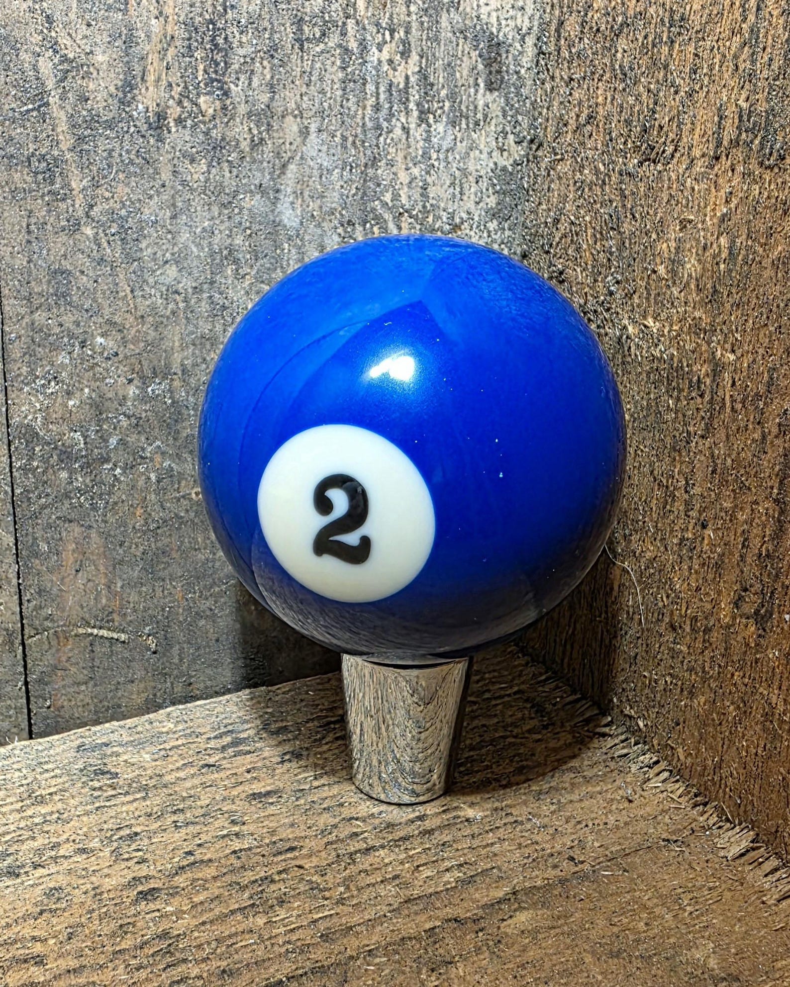 2 Ball Beer Tap Real Billiard Pool Two Ball Upcycled Home Bar - Etsy