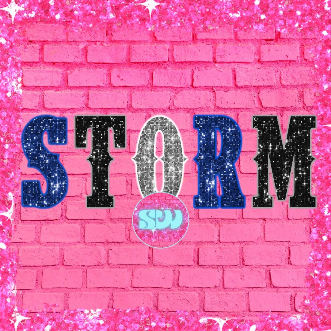 STORM Glitter Letters DIGITAL PNG - Etsy