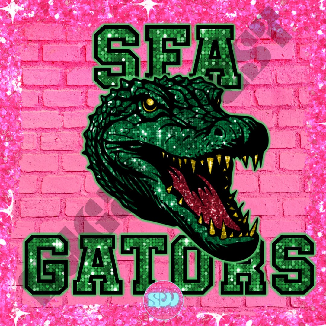 SFA Gators Mascot School Spirit DIGITAL Png - Etsy
