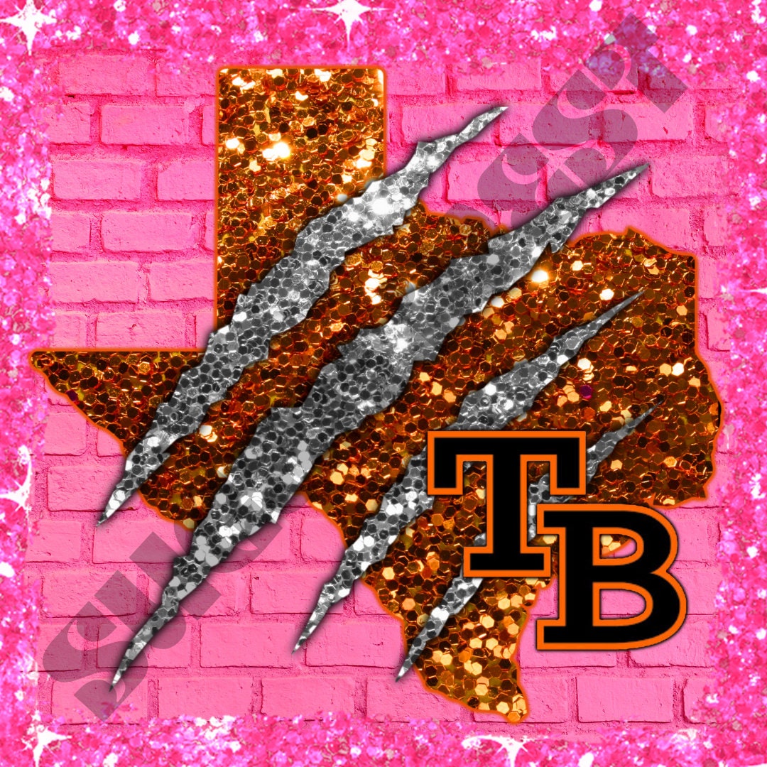Tom Bean Tomcats Glitter *texas Sereis* DIGITAL PNG - Etsy