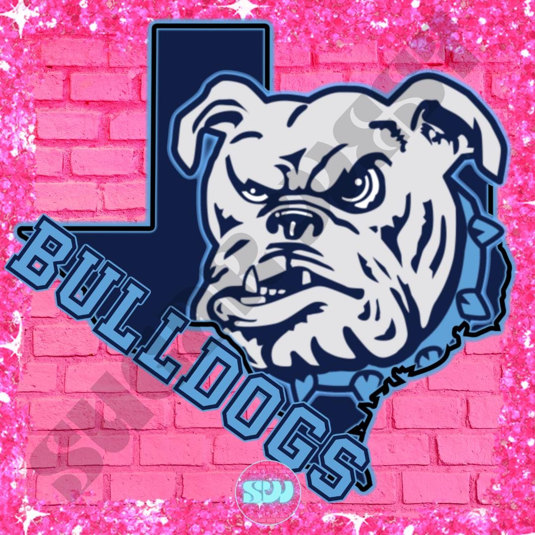 Sweeny Bulldogs *texas Series* School Spirit DIGITAL PNG - Etsy