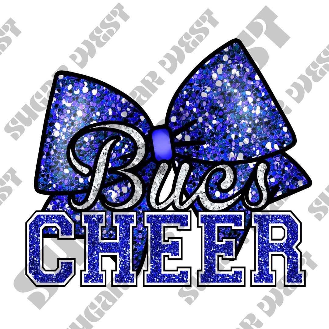Bucs Cheer Bow DIGITAL FILE - Etsy