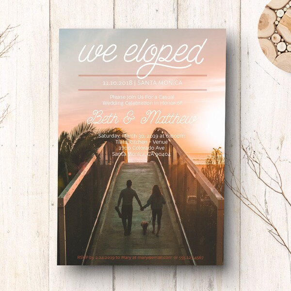 We Eloped - Etsy