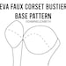 Mid Thigh Female Form Pattern for EVA Foam Crafting, Cosplay, Display ...