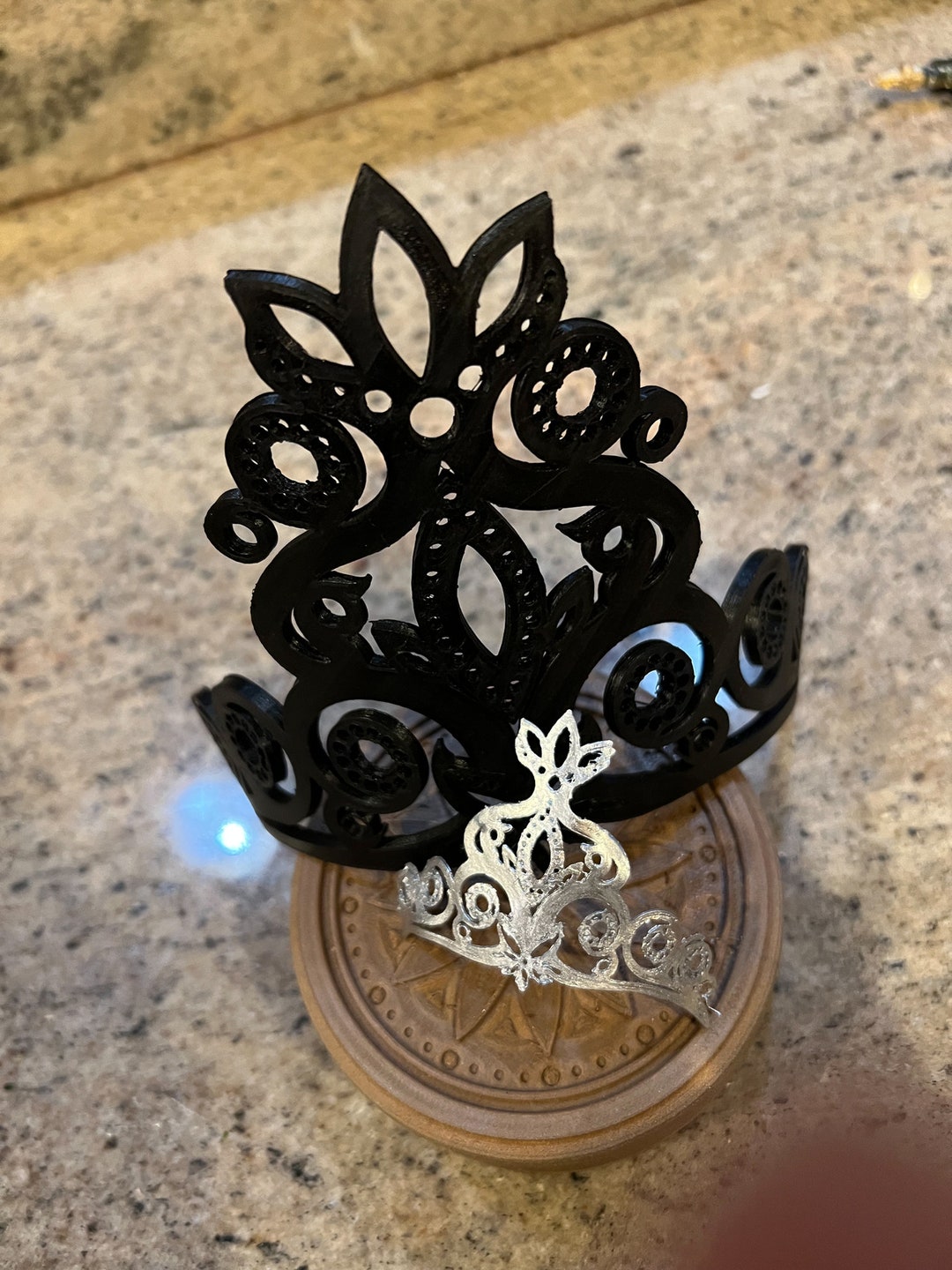 Tiara Crown STL File for 3D Printer Flat Print Package - Etsy