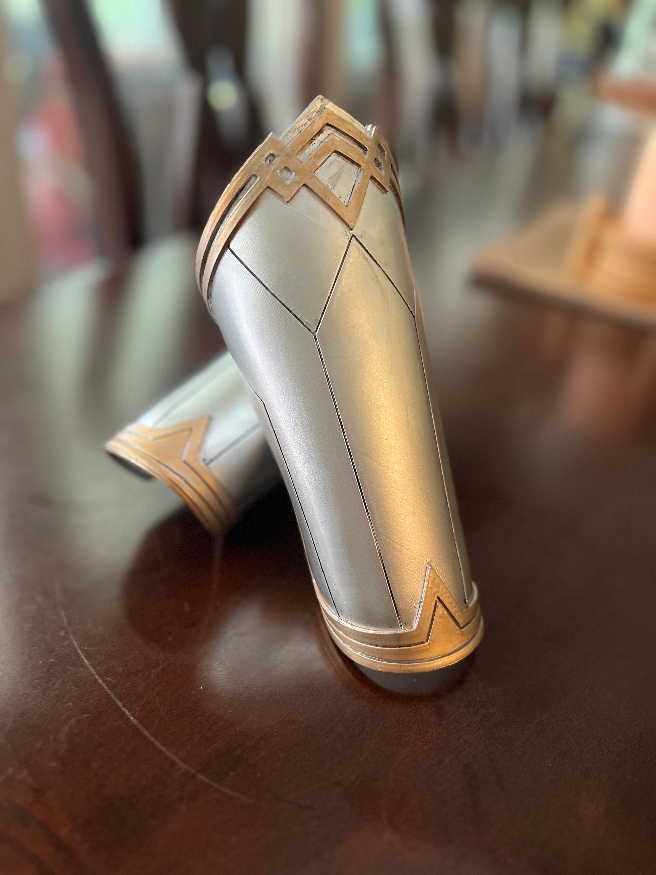 Warrior Wonder Woman Inspired Cosplay Bracelets Bracers STL File for 3D ...