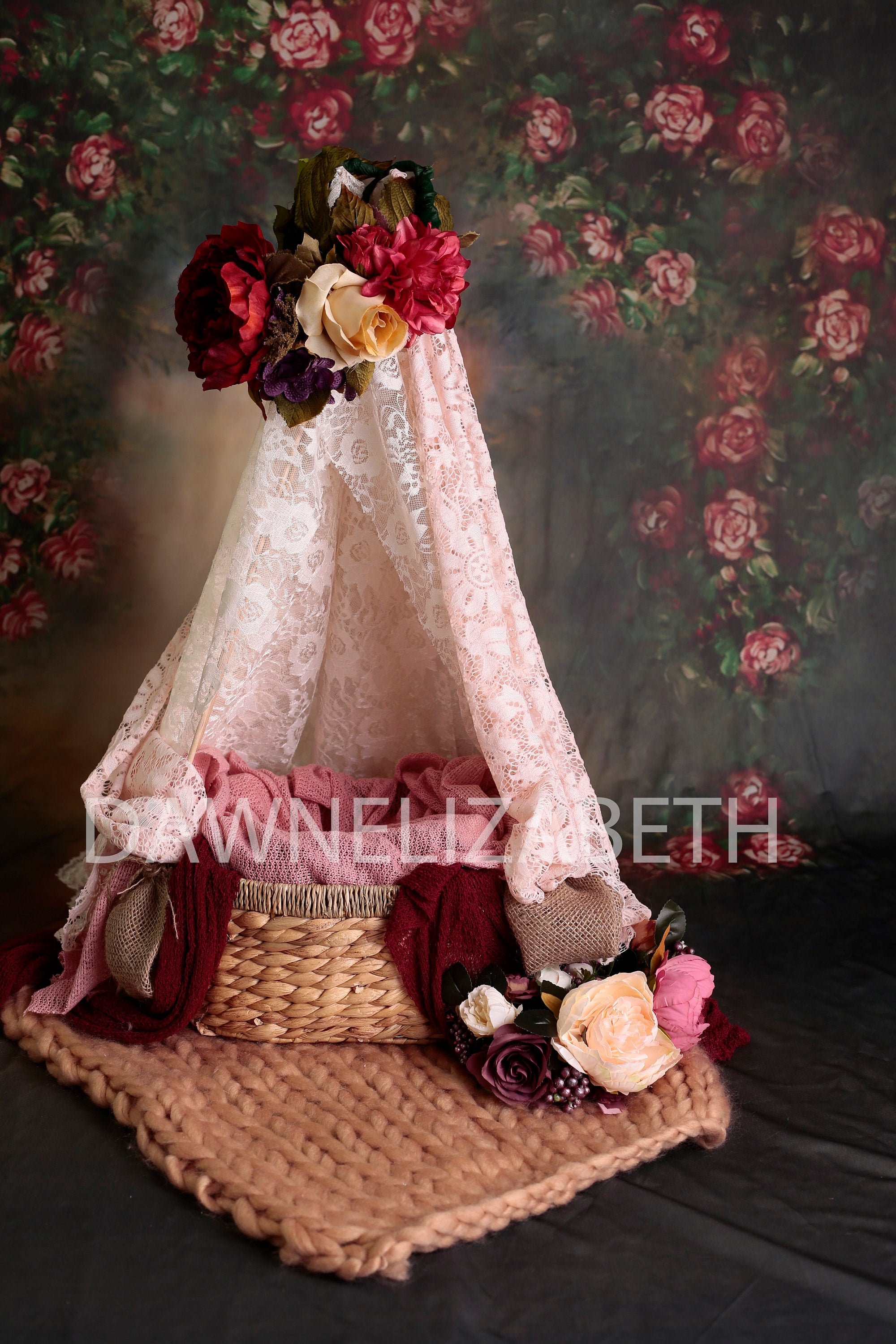 Rustic Studio Teepee Digital Backdrop - Etsy