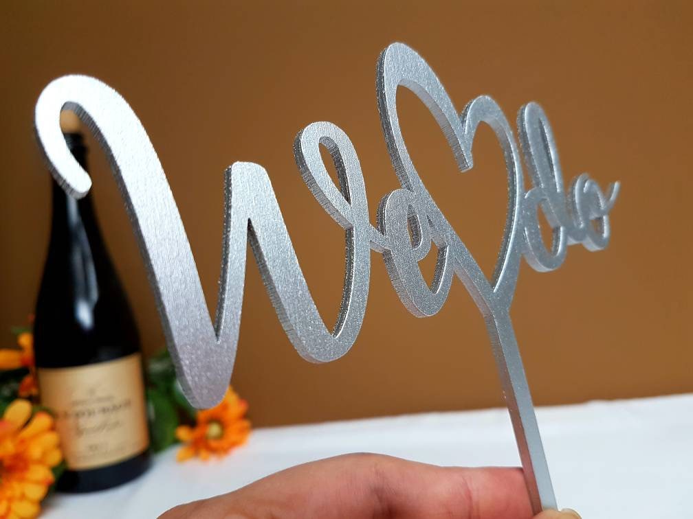 We Do Cake Topper Wooden Wedding Cake Topper Ideas - Etsy Canada