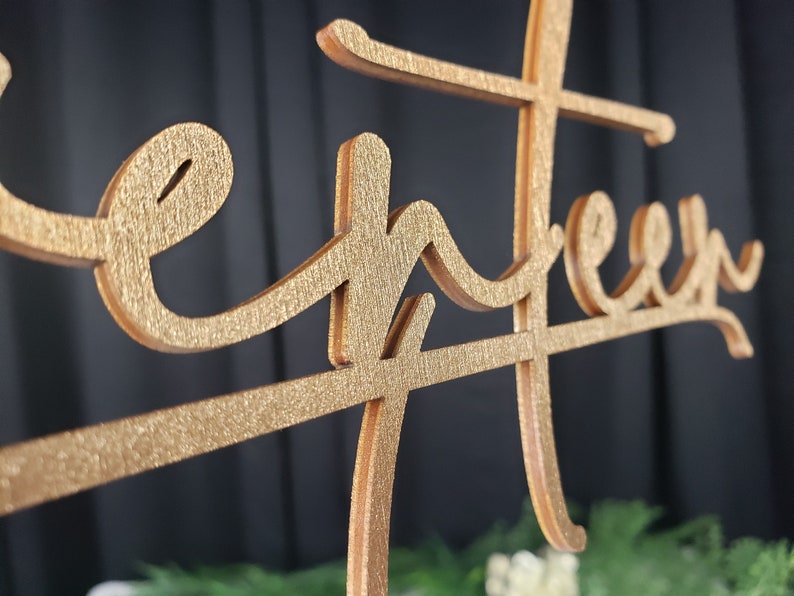 Large Wedding Table Numbers Classy Gold Table Numbers - Etsy