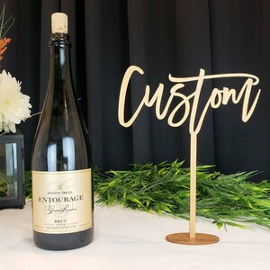 Custom Table Sign Personalized Table Sign - Etsy