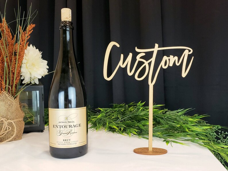 Custom Table Sign Personalized Table Sign - Etsy