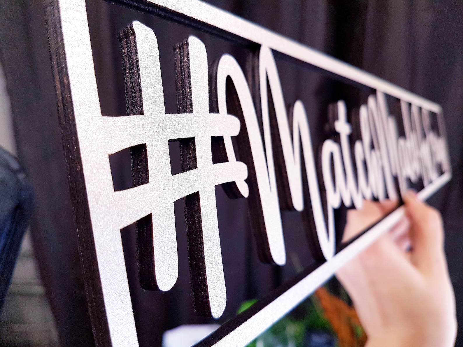 Personalized Wedding Hashtag Signs Personalized Hashtag - Etsy