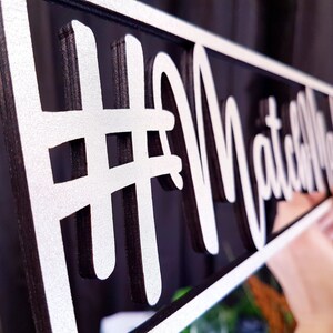 Personalized Wedding Hashtag Signs Personalized Hashtag Signs Custom ...